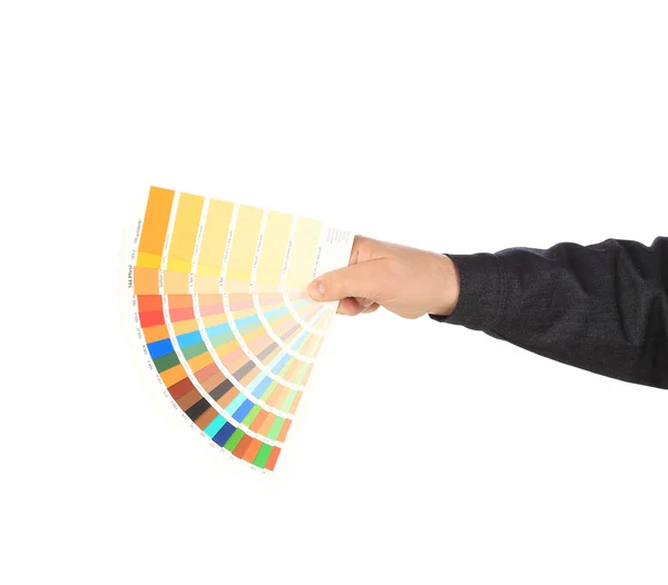 Hand holding a colour chart Stock Photo by ©photography33 9992150