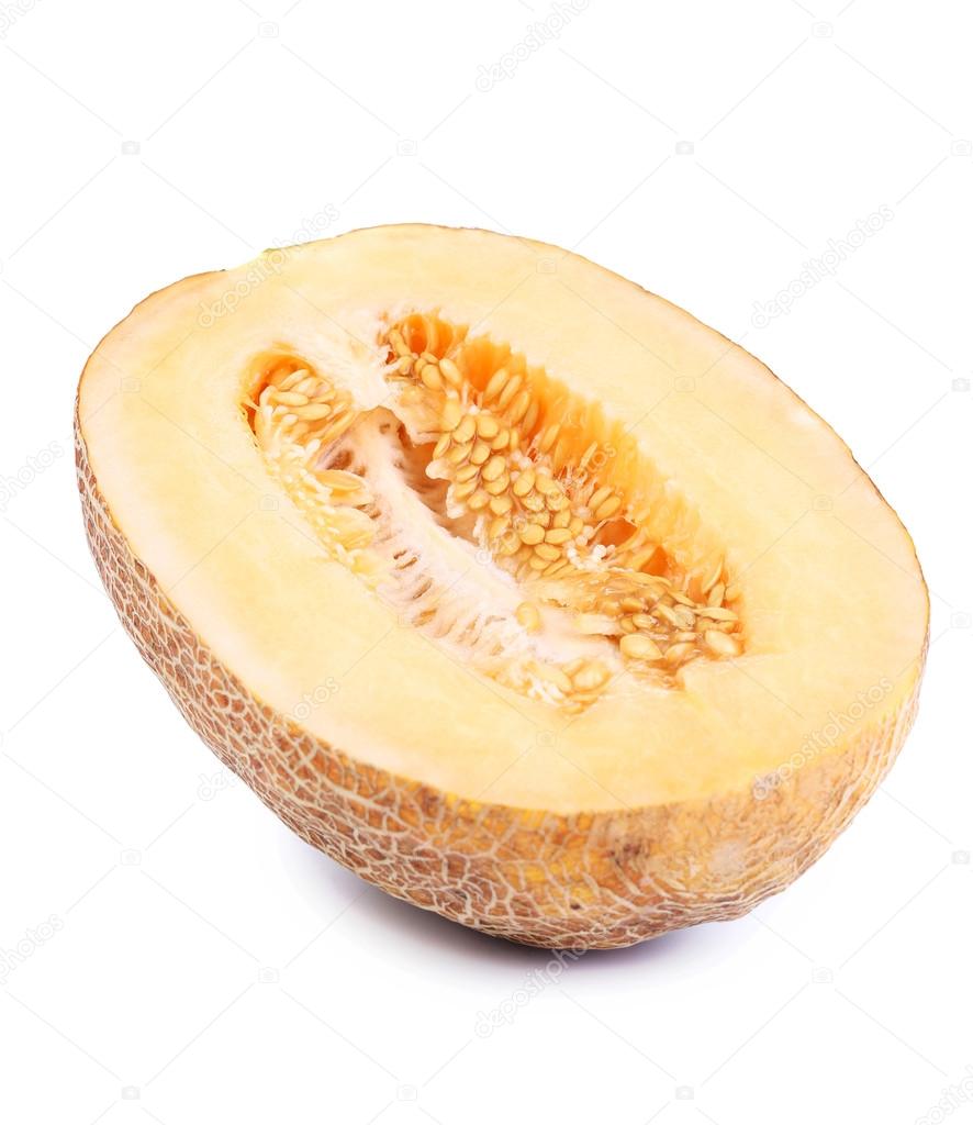 One half of melon. Stock Photo by ©indigolotos 41671577