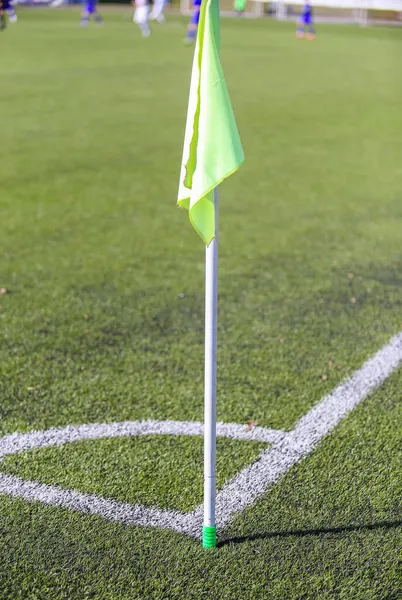 Football corner flag Stock Photos, Royalty Free Football corner flag Images | Depositphotos