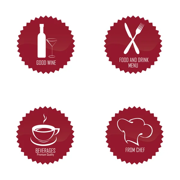 7,674 Restaurant labels Vector Images | Depositphotos