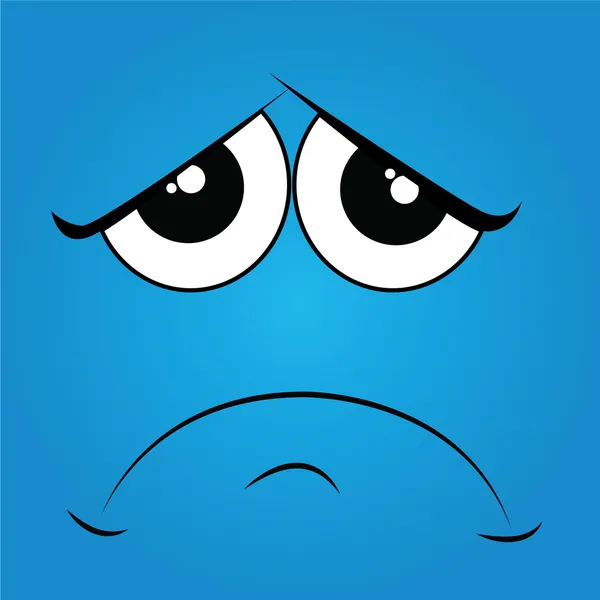 Blue in the face Vector Art Stock Images | Depositphotos