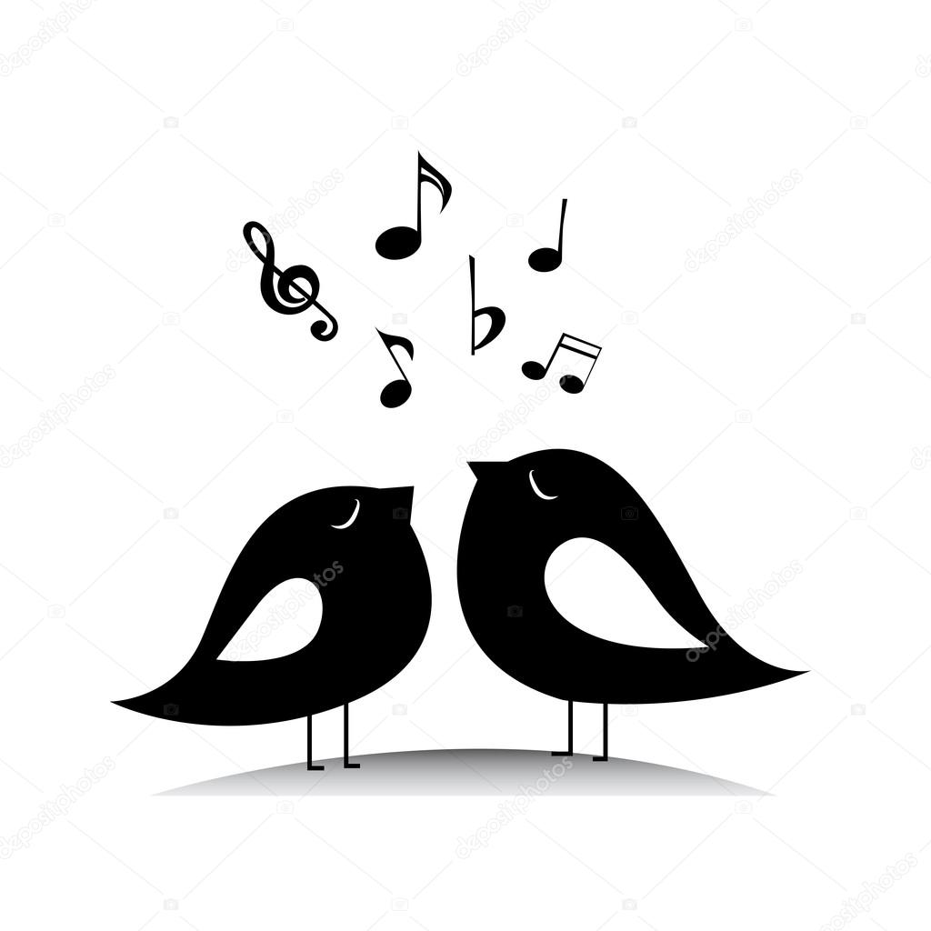 Music birds Stock Vector Image by ©L4DISENO #29954101
