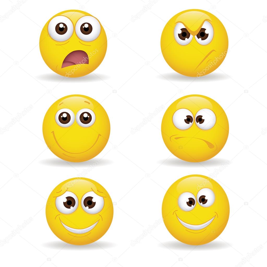Emoticons — Stock Vector © L4DISENO #31423015