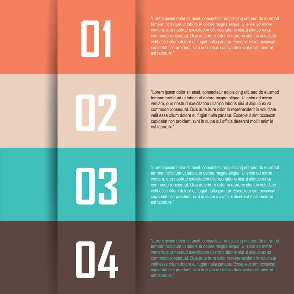 Four steps Stock Vector Image by ©L4DISENO #32508231