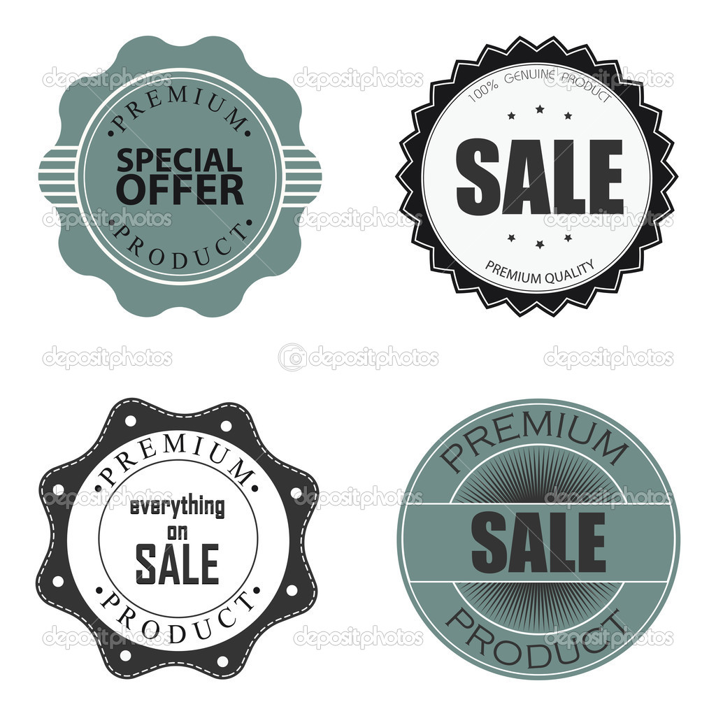 Offer labels Stock Vector Image by ©L4DISENO #33374697