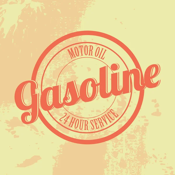 Gasoline symbols Stock Vector by ©L4DISENO 34500939