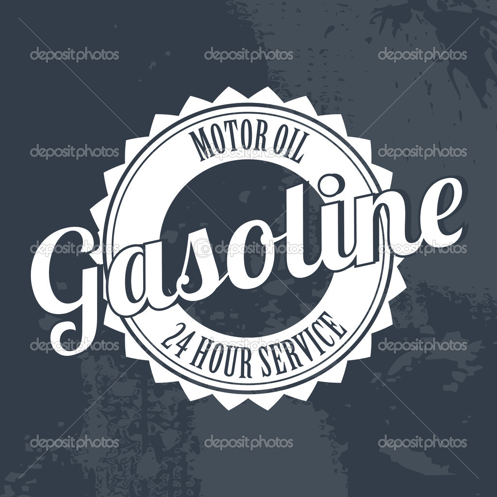 Gasoline label Stock Vector Image by ©L4DISENO #35434139