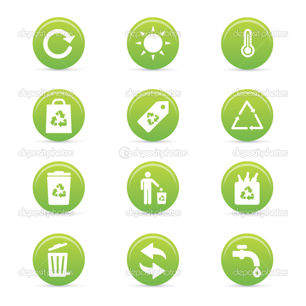 Sustainability icons Stock Vector Image by ©L4DISENO #36420661