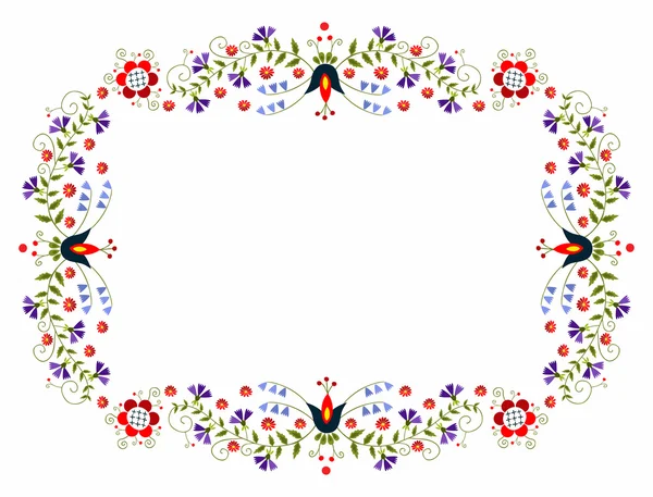 Folk Label — Stock Vector © Bridzia #34577697