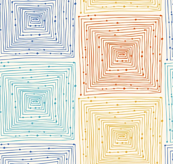 Vector texture with squares and dots - Stock Image - Everypixel