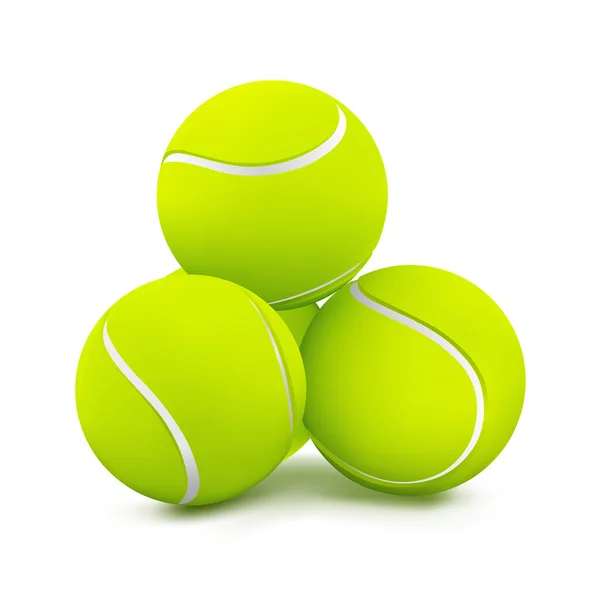 Three tennis balls. Stock Vector Image by ©Kolobock #41922815