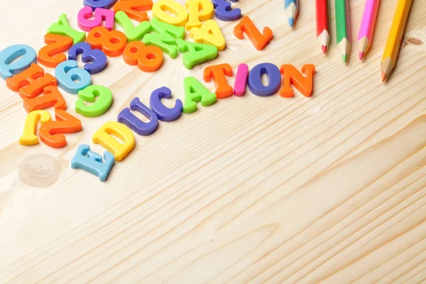 Colorful numbers and letters Stock Photo by ©MKucova 26239963