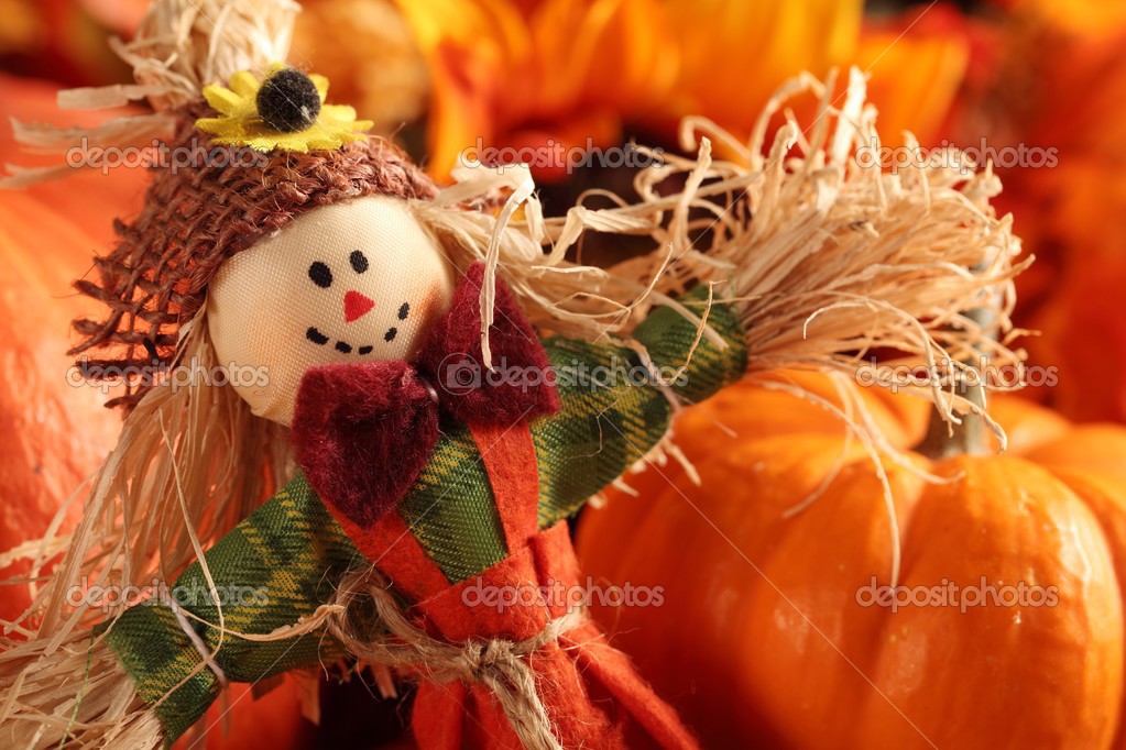 Fall Scarecrow Wallpaper