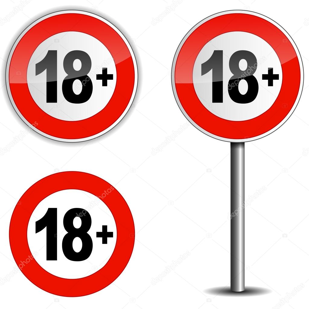Age restriction sign Stock Vector Image by ©nickylarson #37807391