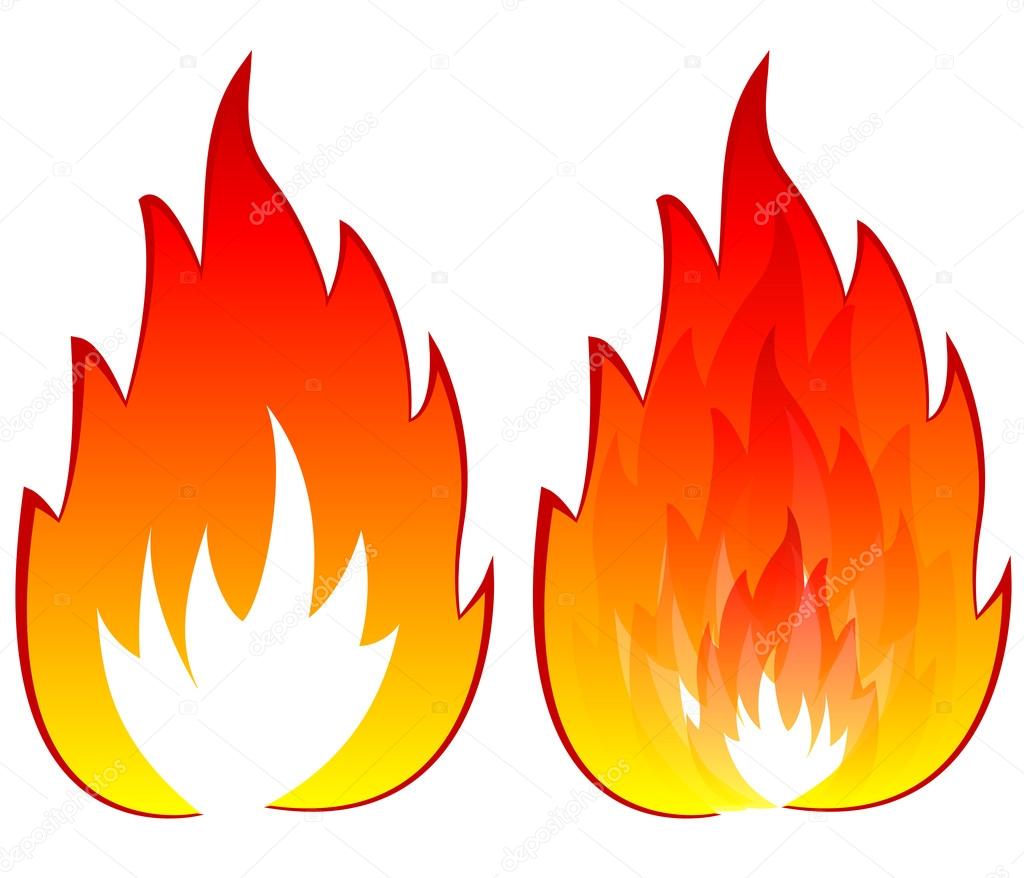Vector flames Stock Vector Image by ©nickylarson #43533281