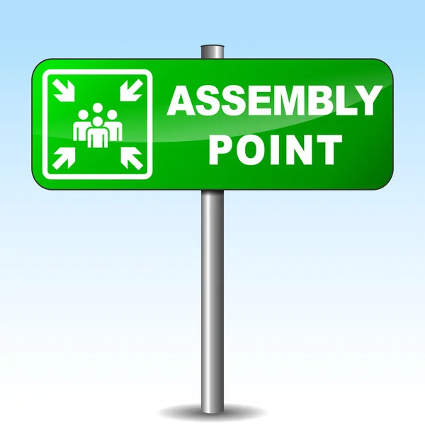 Assembly point Stock Vectors, Royalty Free Assembly point Illustrations ...