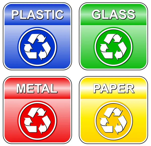 Selective recycle signs Vector Art Stock Images | Depositphotos