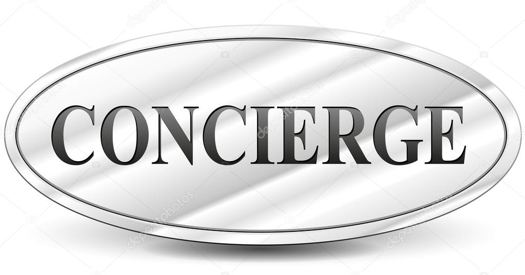 Vector concierge sign Stock Vector Image by ©nickylarson #47013645
