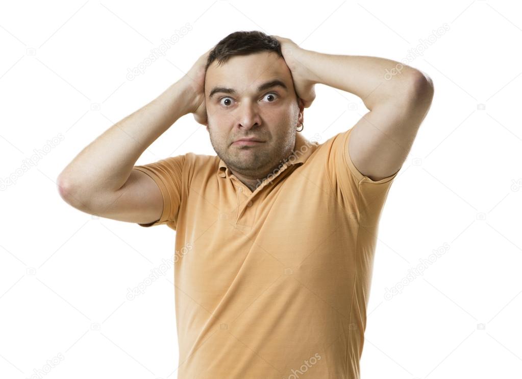 Anxious man Stock Photo by ©Flydragonfly 46813005