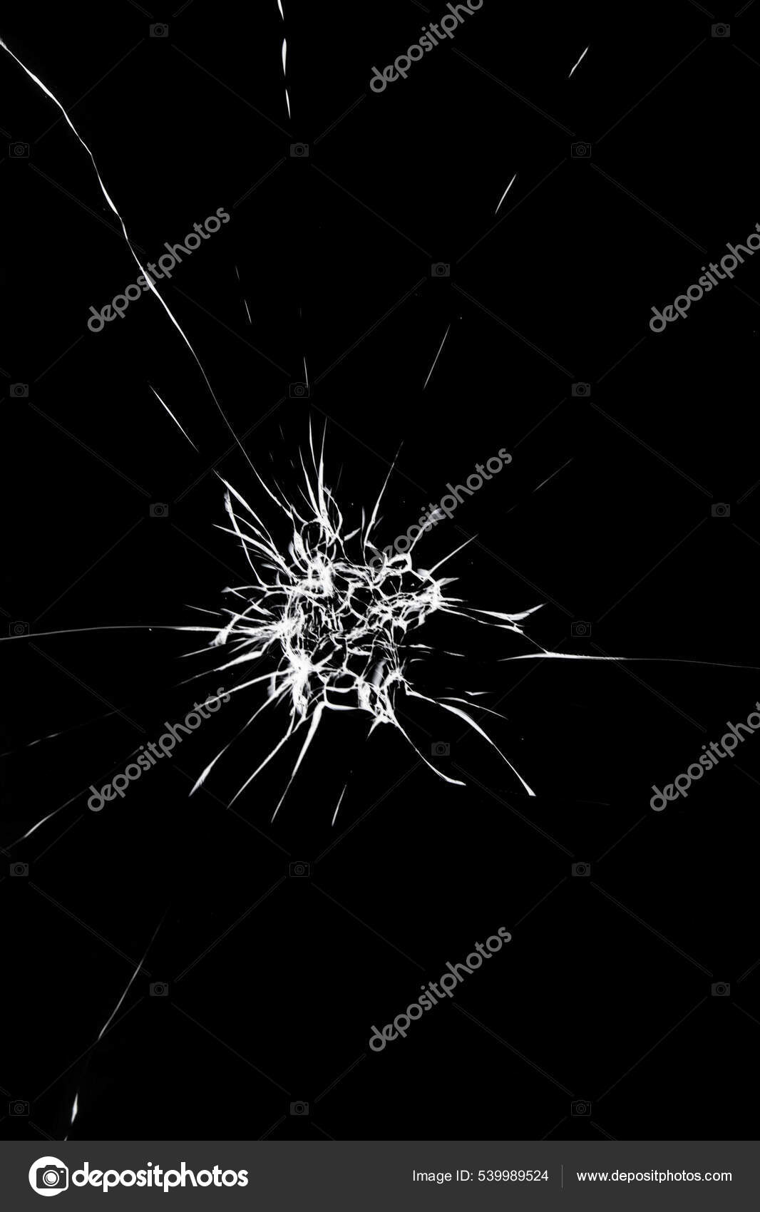 Cracked Broken Glass Screen Protection Smartphone Tablet Damaged Screen ...