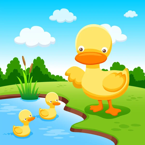 ᐈ Cartoon duckie stock vectors, Royalty Free duckie illustrations ...