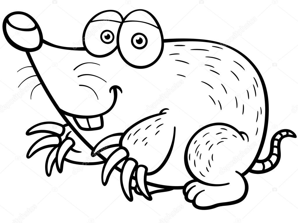 Cartoon mole Stock Vector Image by ©sararoom #48909109