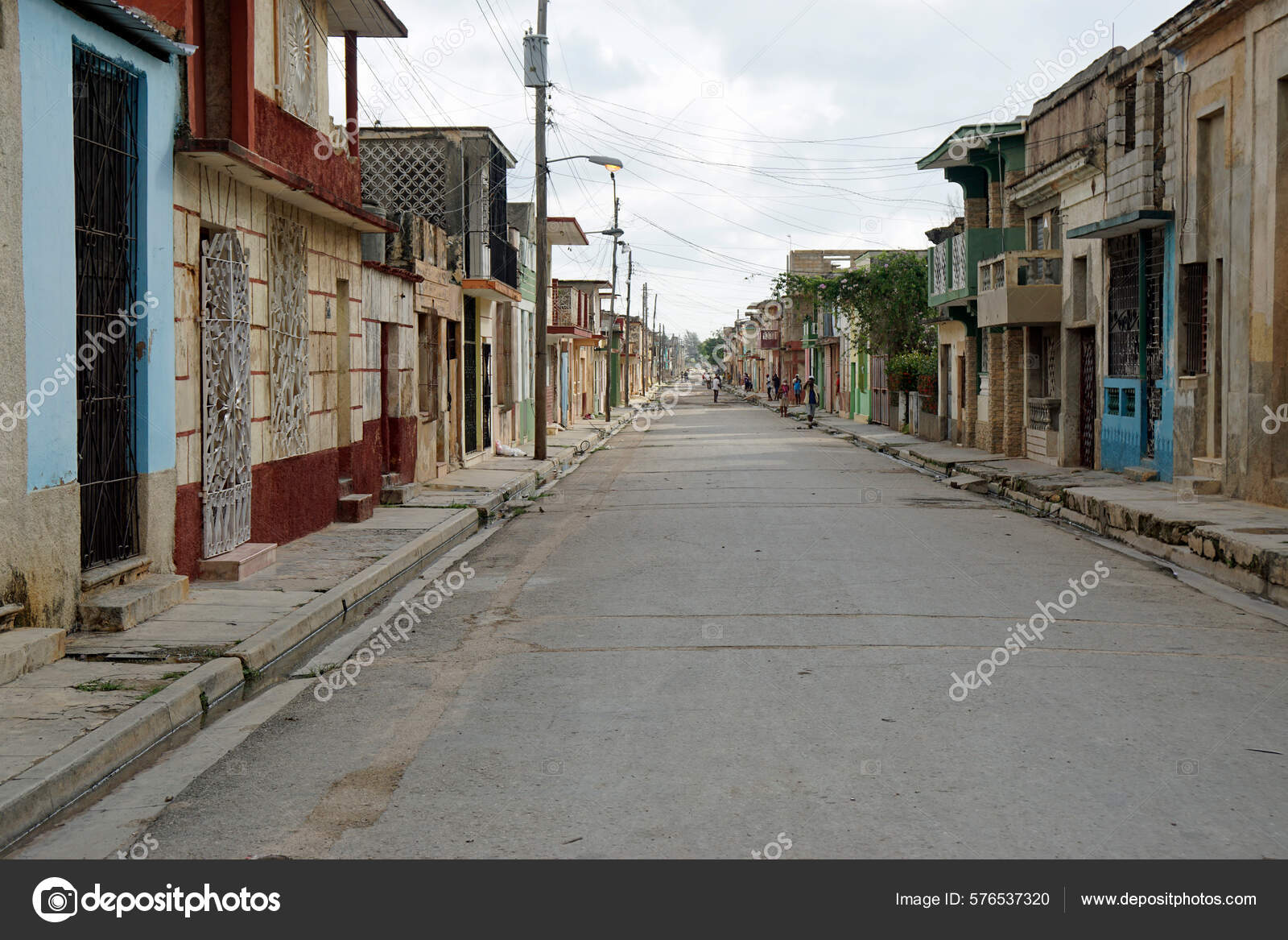 Cardenas Cuba Circa May 2022 Street Scenery Old Houses — Stock ...