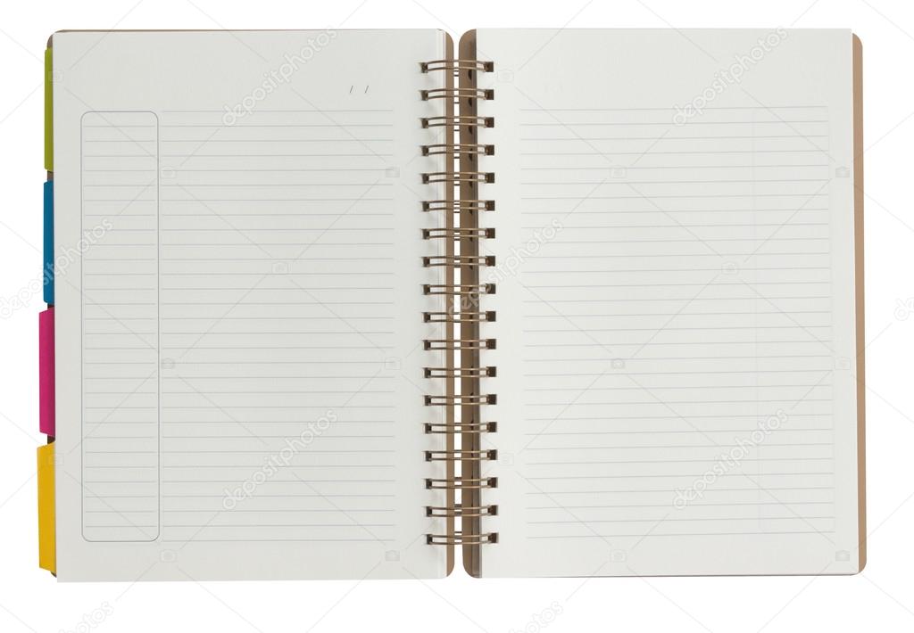 Blank Notebook Stock Photo by ©kaisorn4 46403681
