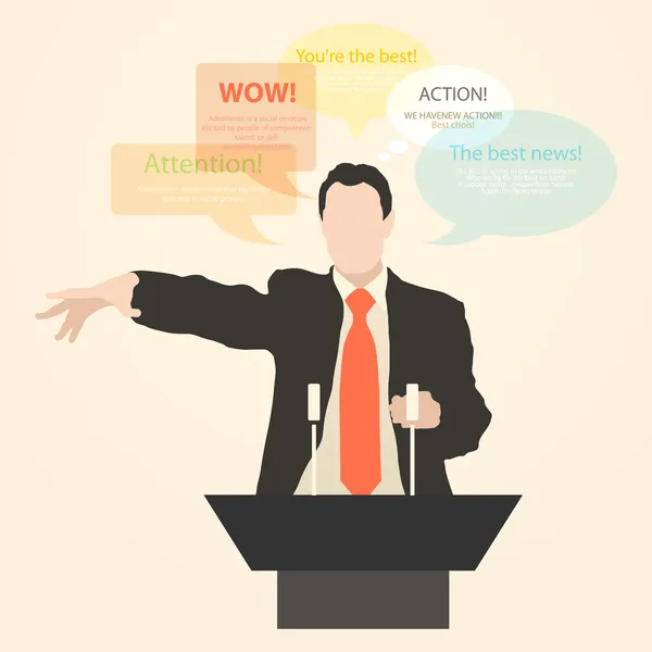 277 ilustraciones de stock de Oratoria | Depositphotos