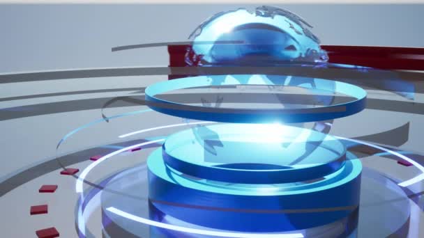 World News Background Loop Digital World Breaking News Studio ...