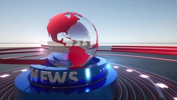 World News Background Loop Digital World Breaking News Studio ...