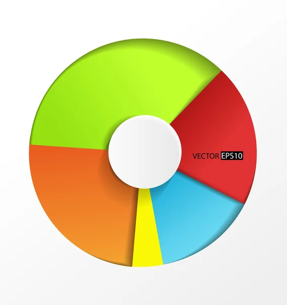 Hallow color wheel or color picker circle flat vector icon for drawing ...