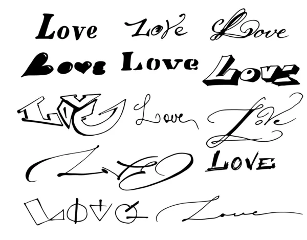 Handwritten signatures — Stock Vector © tupungato #77050529