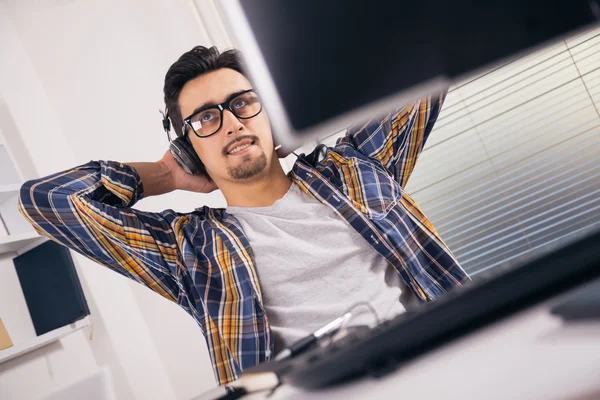 Software engineer working in office - Stock Image - Everypixel