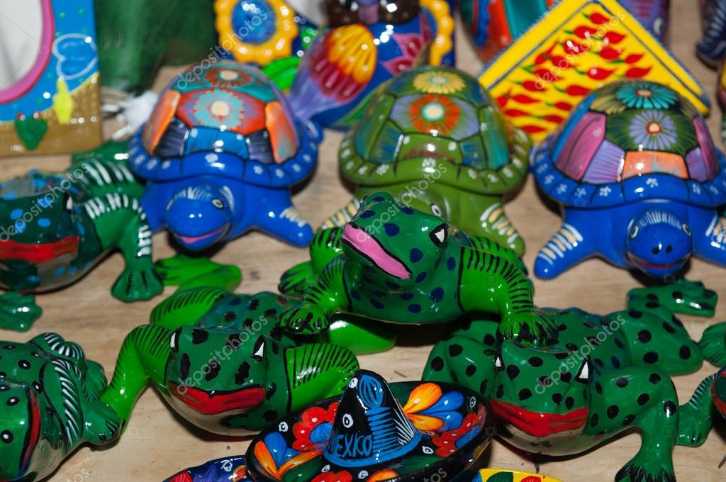 Colorful Mexican Souvenir Trinkets — Stock Photo © jandu #27175023