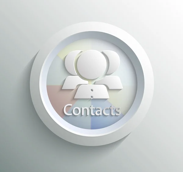 100,000 Contacts message icon Vector Images | Depositphotos