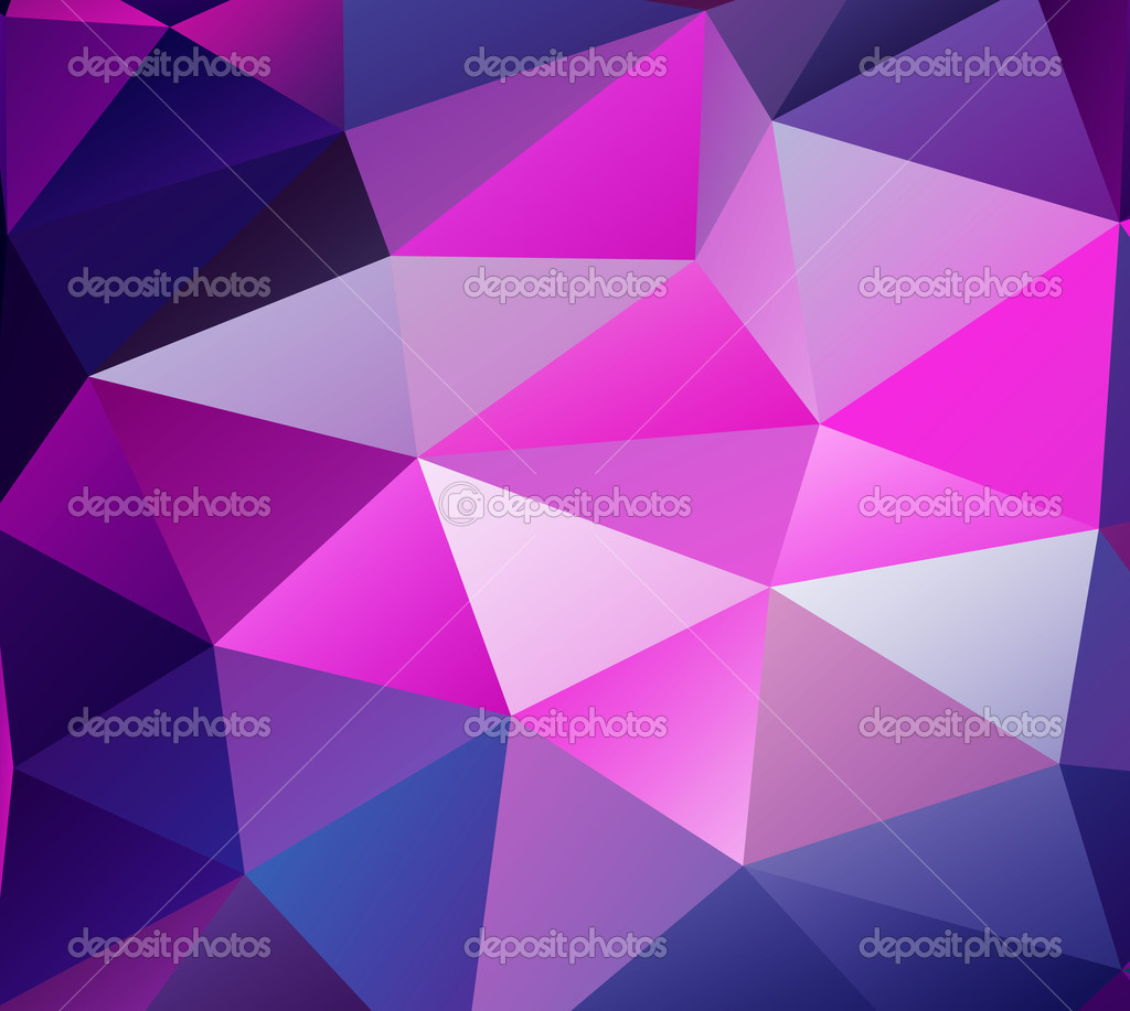 Triangle background. Purple polygons. Stock Vector Image by ©robuart ...