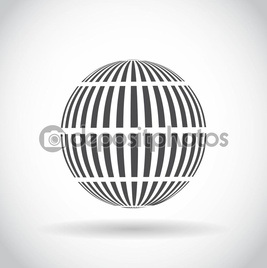 Abstract swirl sphere globe symbol Stock Vector Image by ©robuart #48088943