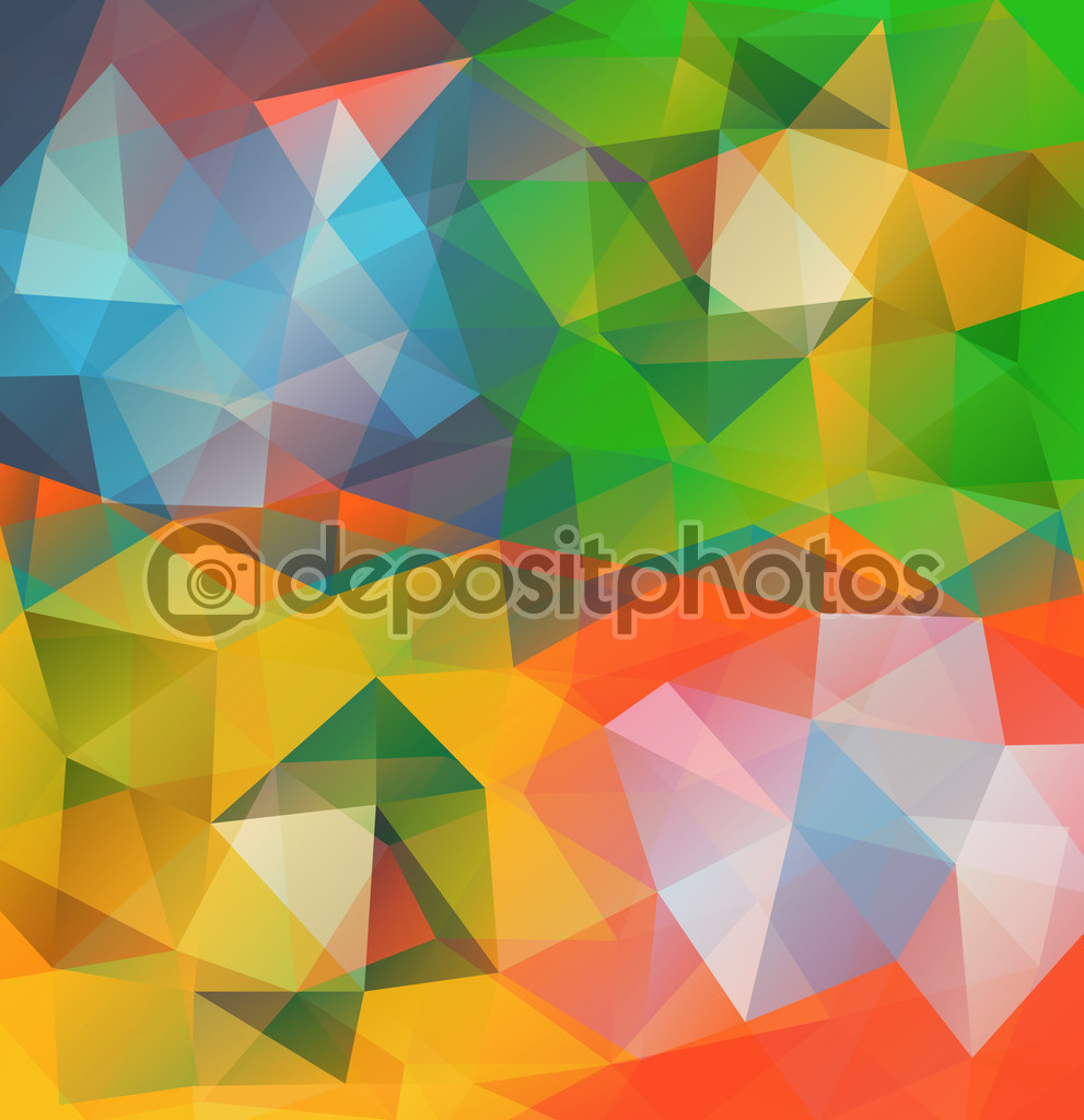 Triangle background. Pattern of geometric shapes ⬇ Vector Image by ...