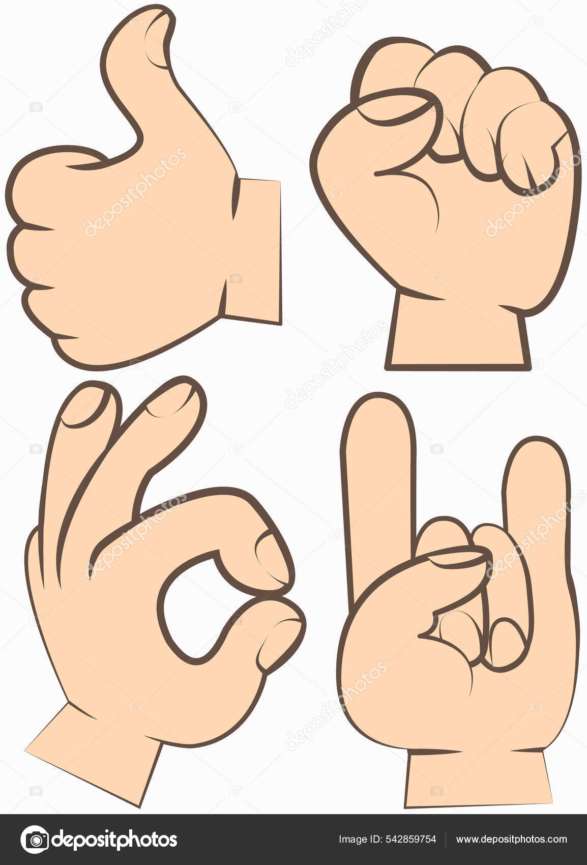 Clip Art De Gesto Con La Mano 18,808 Gesto De Pellizco Con La Mano 3D