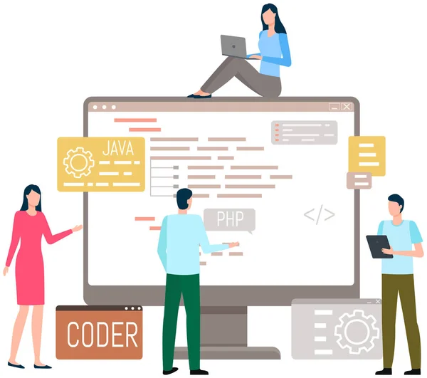 100,000 Coding students Vector Images | Depositphotos
