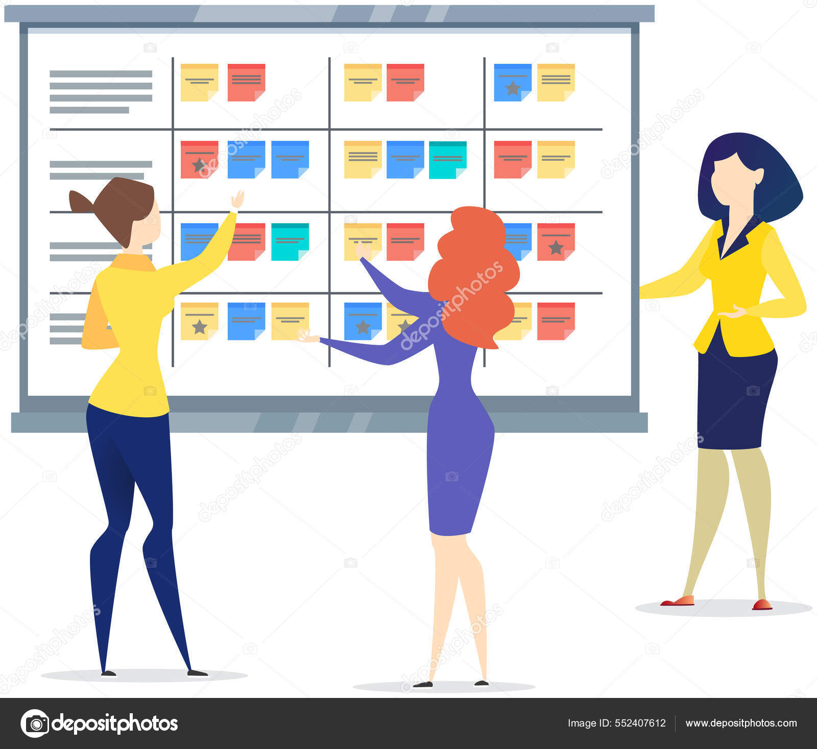 Women draw up business development strategy, to do list. Company ...