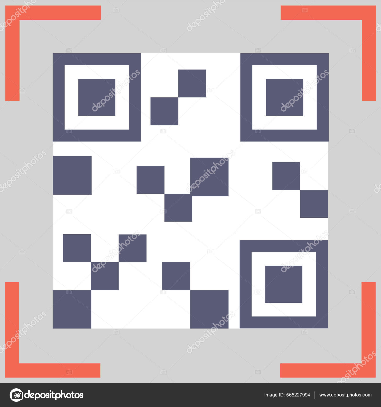 Scanning qr code to pay with online banking. Scan of digital barcode ...