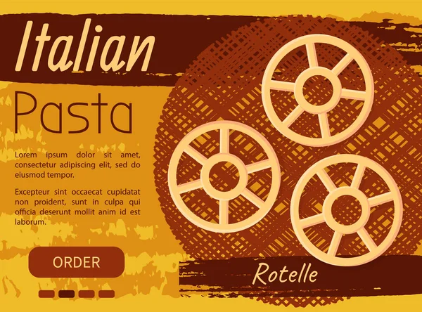 Italian National Cuisine Cafe Banner Design Store Restaurant Menu ...