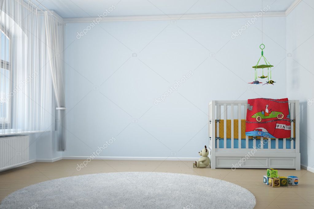 Nursery room with crip Stock Photo by ©fabian19 40156943