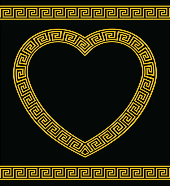 Collection of Greek Key Pattern Border Frames Stock Vector Image by ...