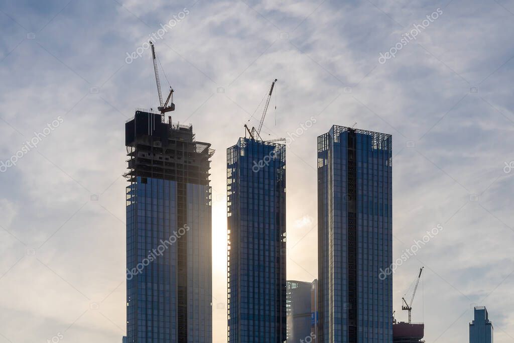 Finalización de la construcción del complejo residencial Capital Towers ...