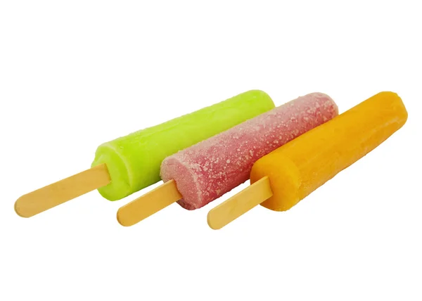 Colorful ice cream pops — Stock Photo © svetas #6769652