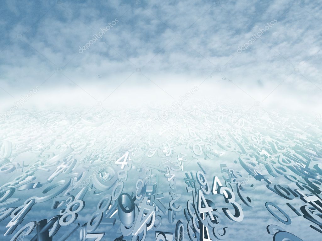 Numbers background Stock Photo by ©vadim.ivanchin 26685797
