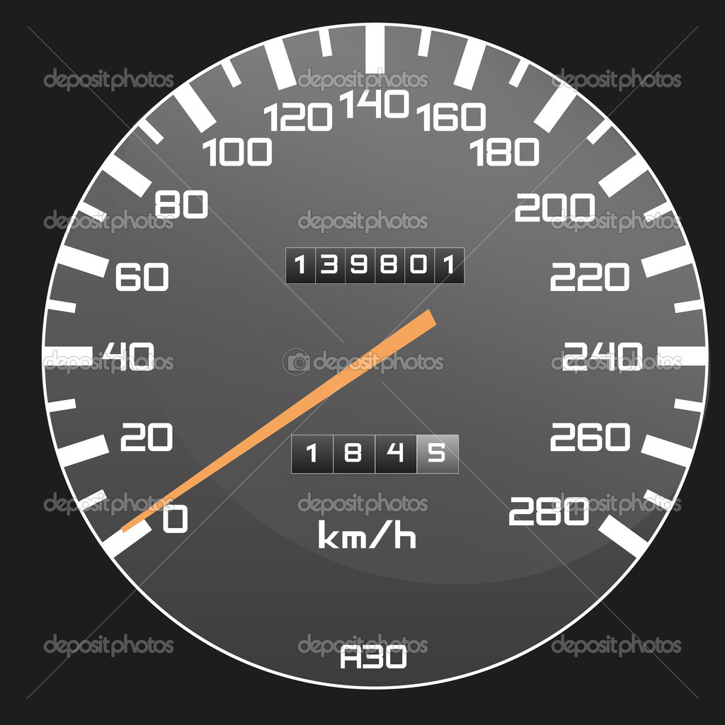 Car speedometer Stock Vector Image by ©Ravennk #31480571